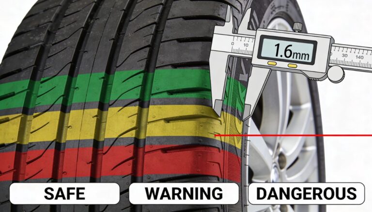 Tyre Tread Depth Rules UAE: Dubai RTA Inspection Guide